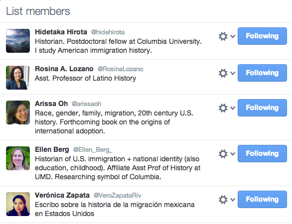 Migration scholars, journalists, & orgs on Twitter | ADAM GOODMAN